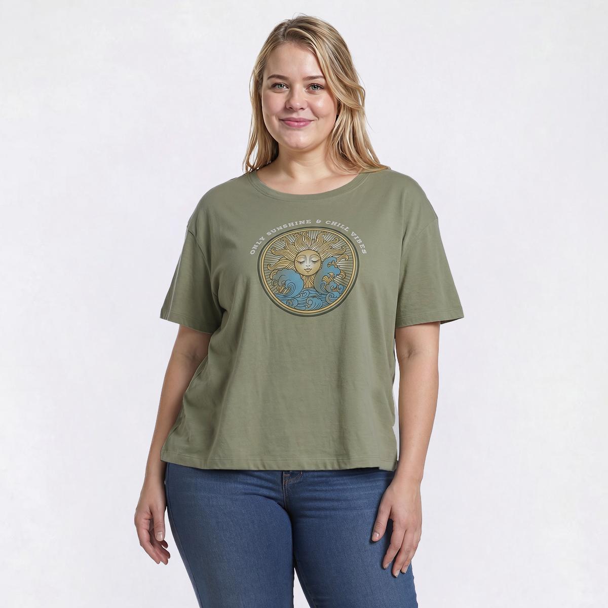 Click here for Juniors Plus Attitude Not Included Drop Shoulder B... prices